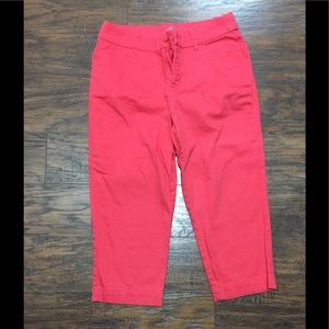 St. John's Bay | Pants & Jumpsuits | St Johns Bay Coral Colored Capris ...